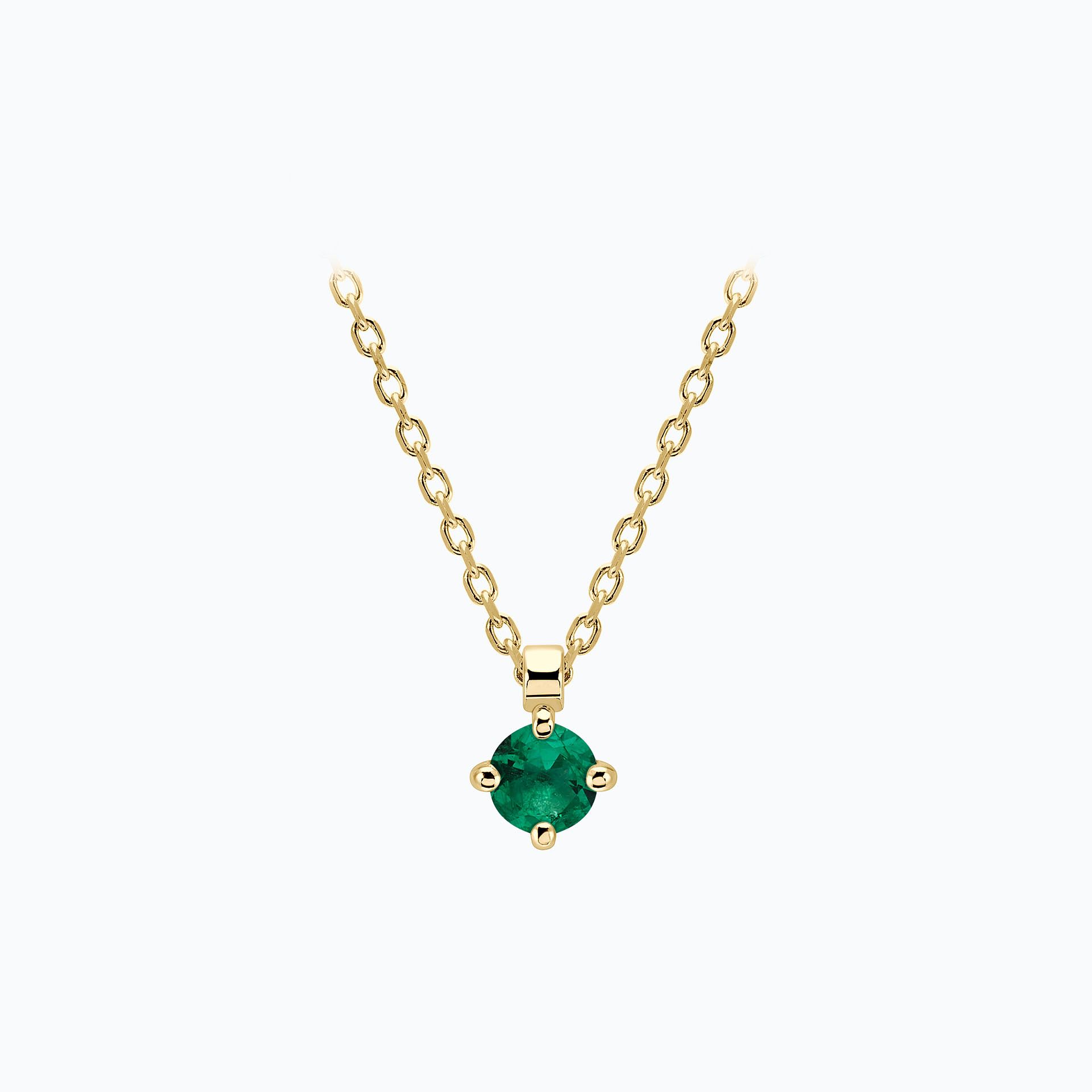 Collier Alva Émeraude 3.5 mm